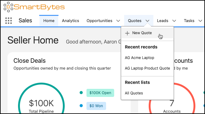 Salesforce Revenue Lifecycle Management (RLM): Quote Creation ...